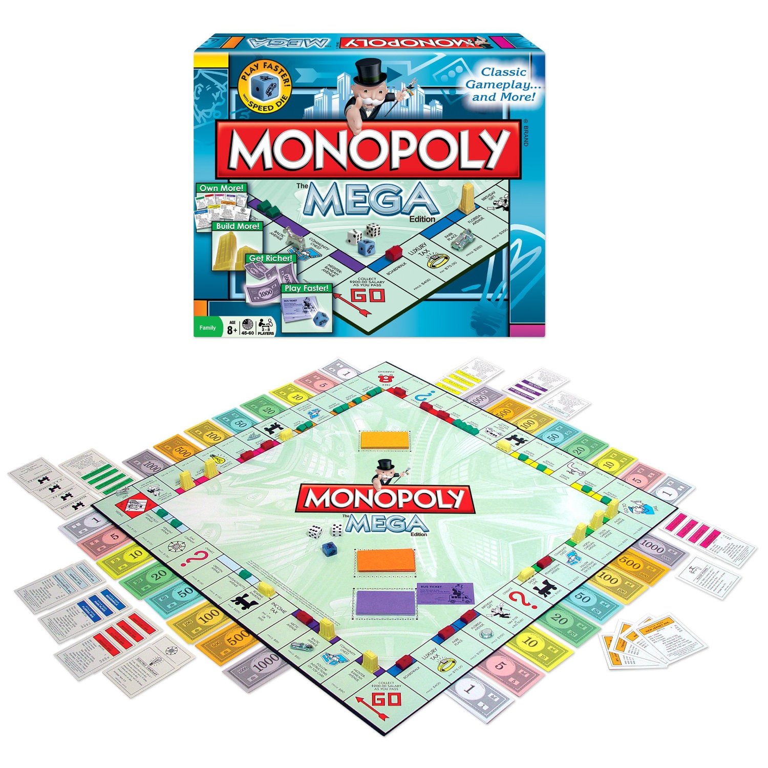 Monopoly The Mega Edition Board Games Messiah